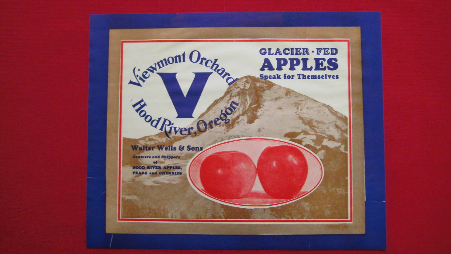 Viewmont Fruit Crate Label - Yakima Valley Labels